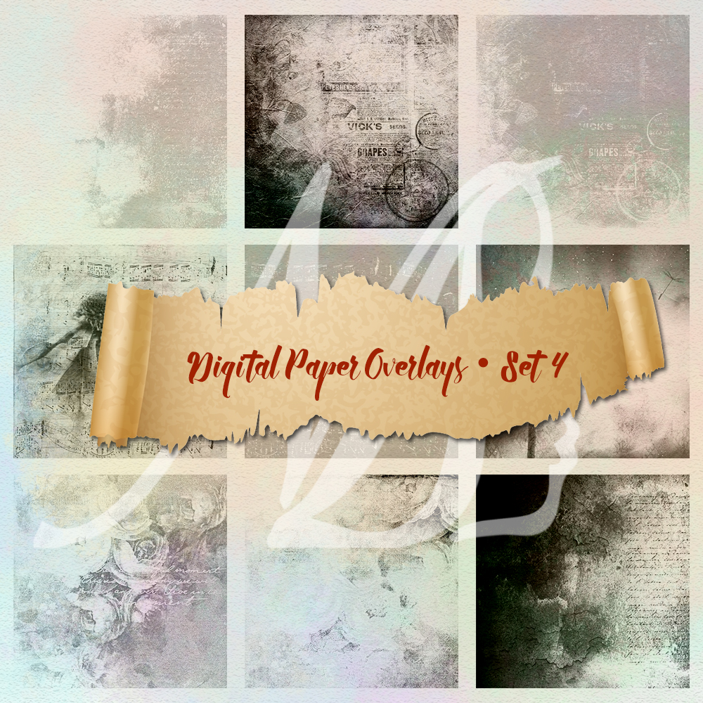 Digital Paper Overlays Set 4 by NicoleDesign79 on DeviantArt