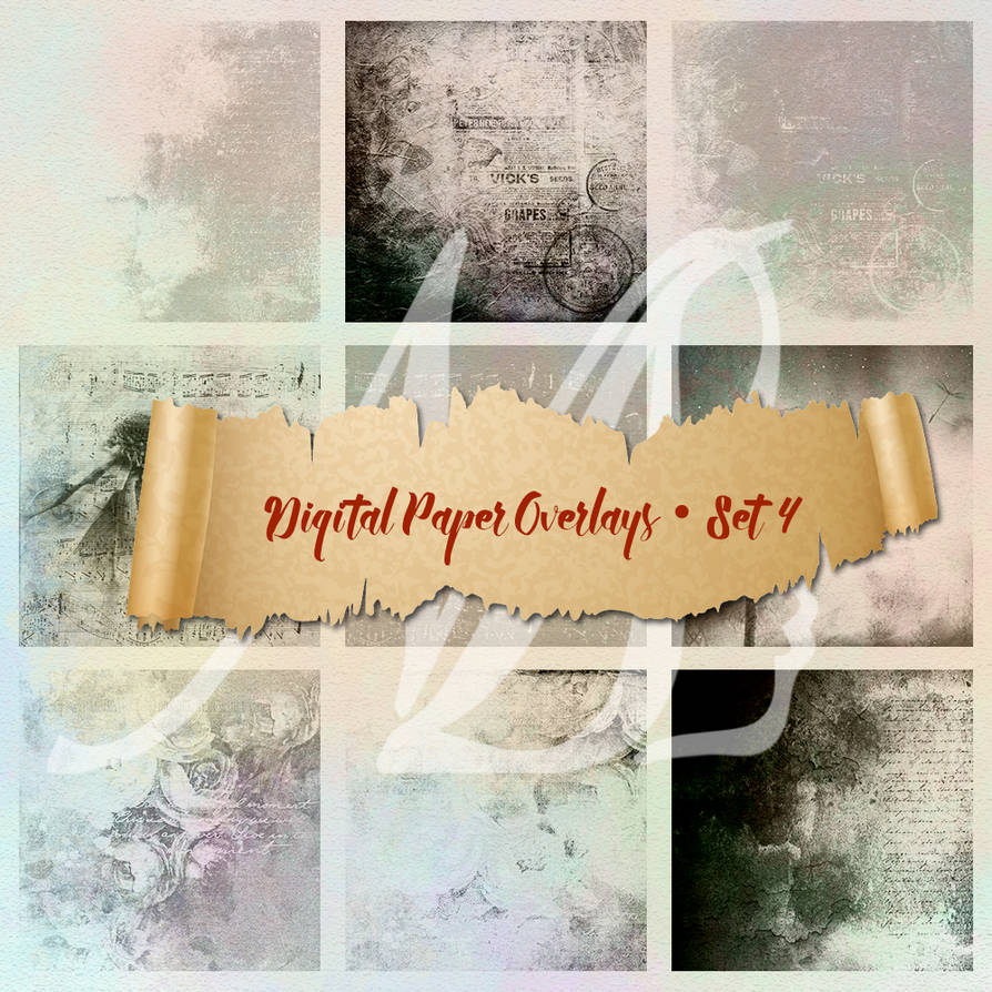 Digital Paper Overlays Set 4 by NicoleDesign79 on DeviantArt
