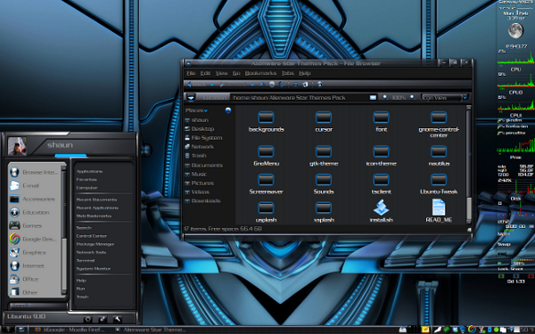 Alienware Darkstar for Gnome by technoshaun on DeviantArt