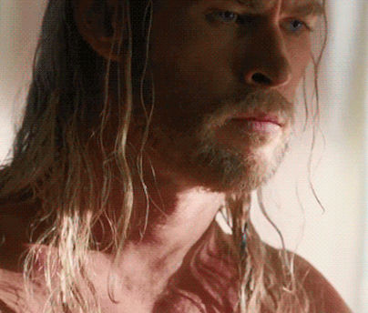 Thor shirtless gif by Marianagmt on DeviantArt