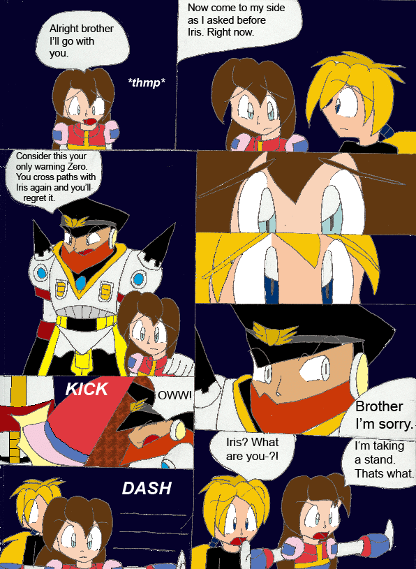 MMX Zero Comic page6 by SO6W on DeviantArt