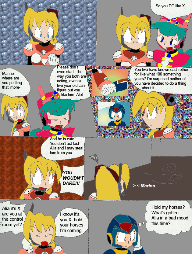 MMX Zero Comic page4 by SO6W on DeviantArt