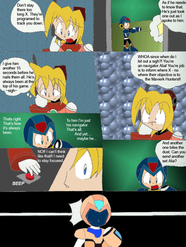 MMX Zero Comic page1 by SO6W on DeviantArt