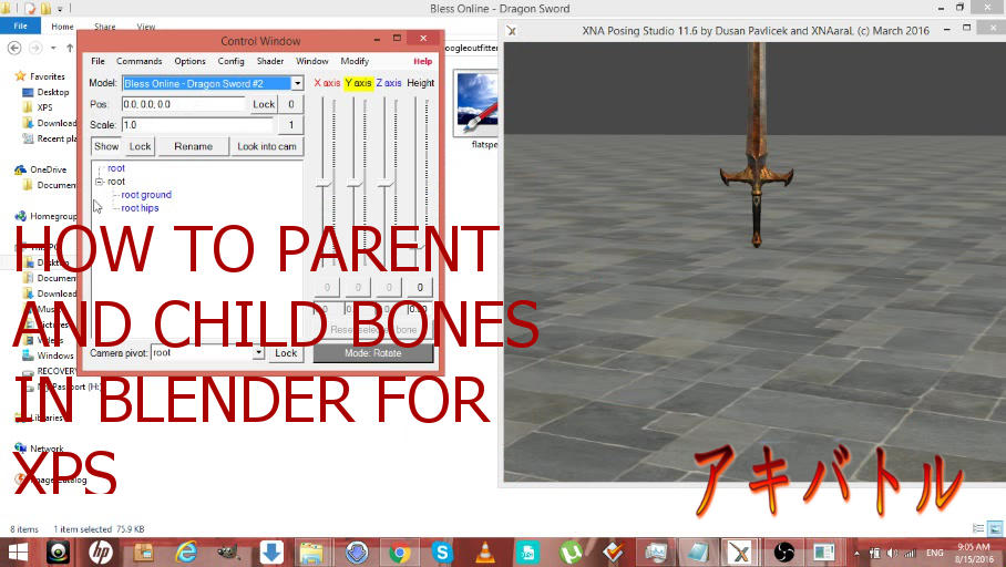 How To Parent And Child Bones In Blender For Xps by SSPD077 on DeviantArt