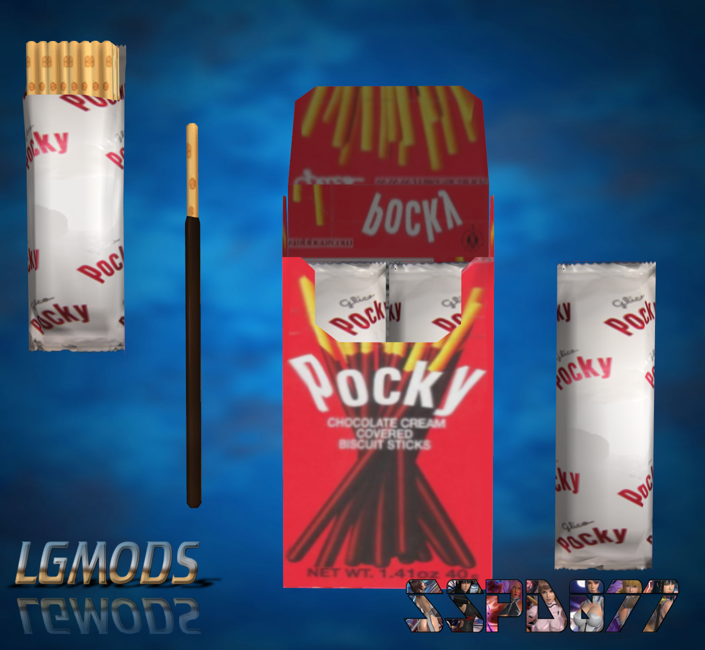 Choclate Pocky Pack by LGMod SSPD077 by SSPD077 on DeviantArt