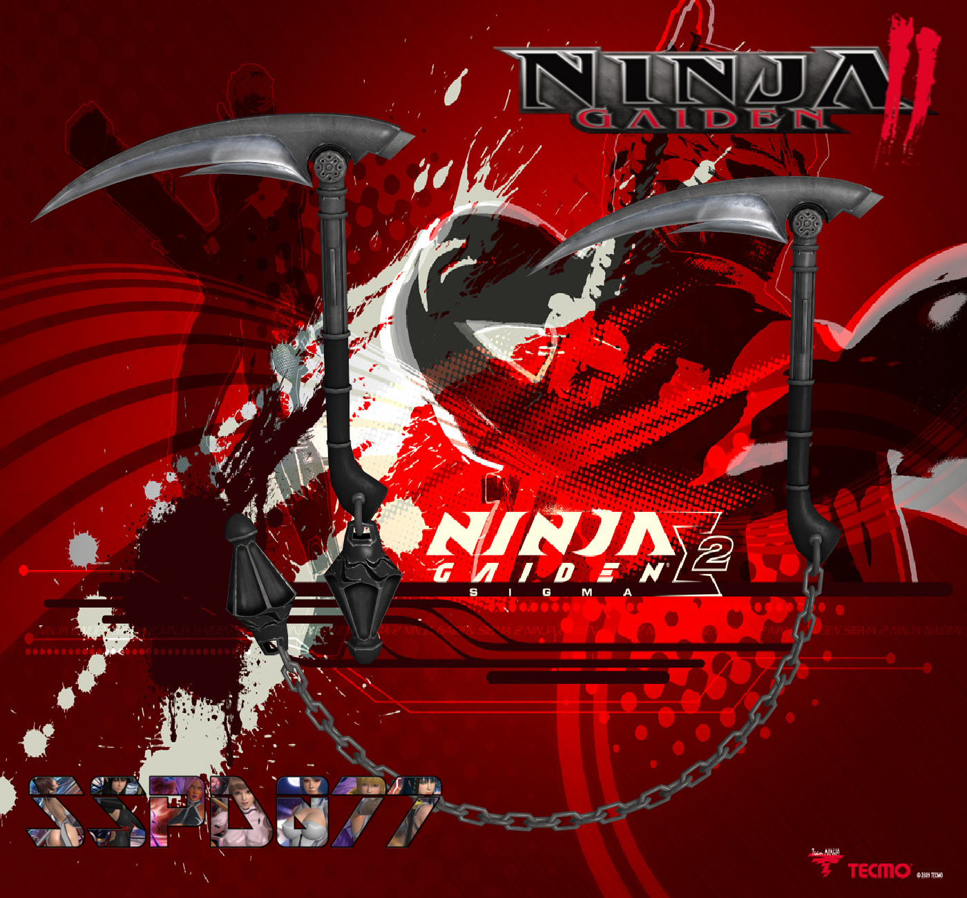 NG2 Kusari-gama by SSPD077 by SSPD077 on DeviantArt