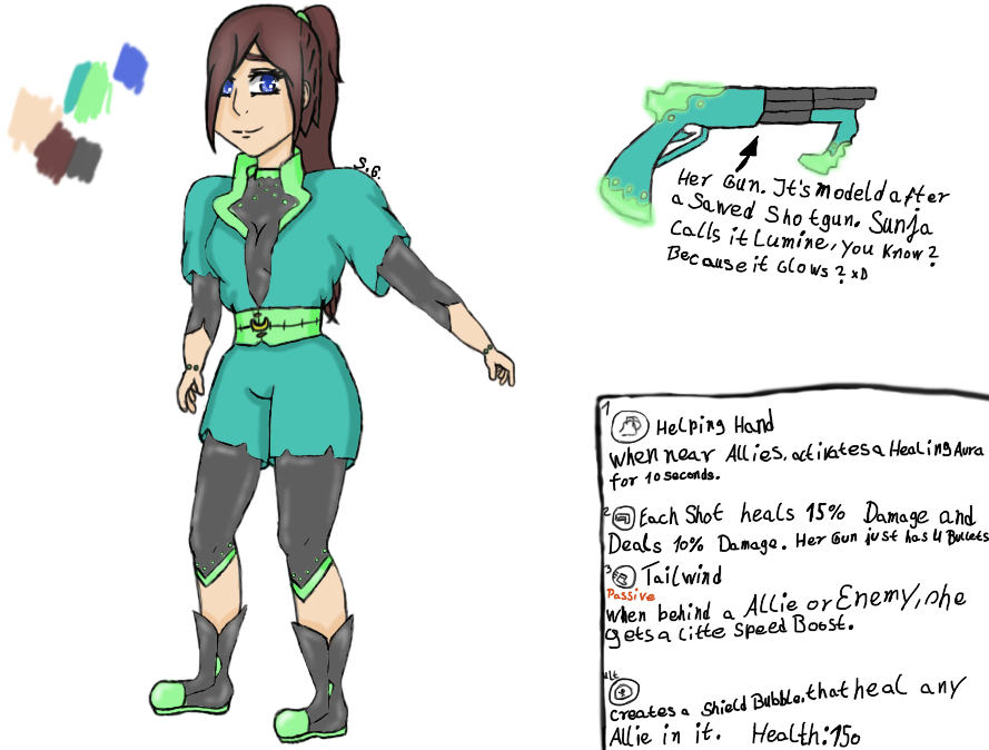 [Overwatch Oc] Lumiere by TheDreamingStargazer on DeviantArt