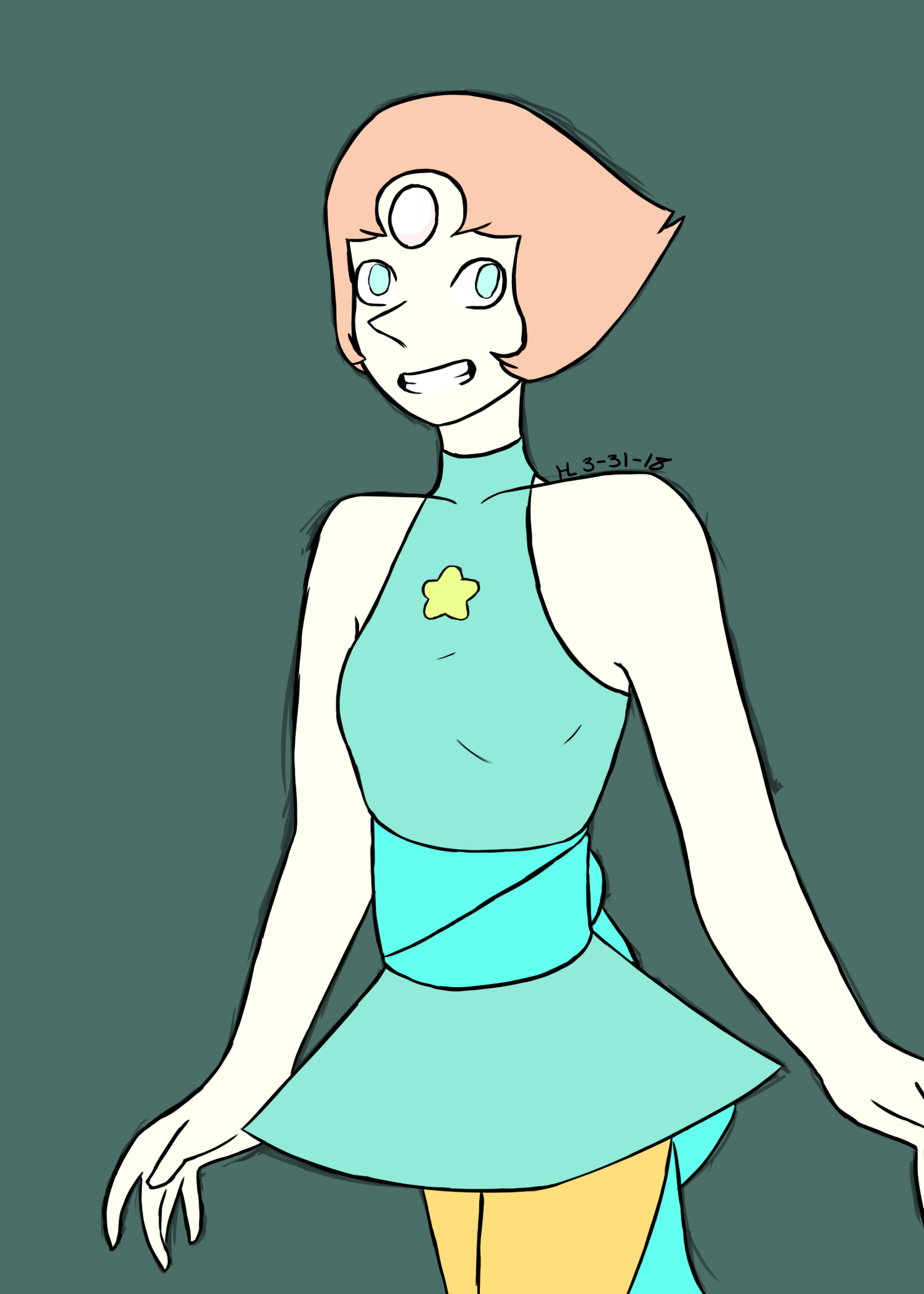 [SU] Pearl by DigiDoodlinDoodleBug on DeviantArt