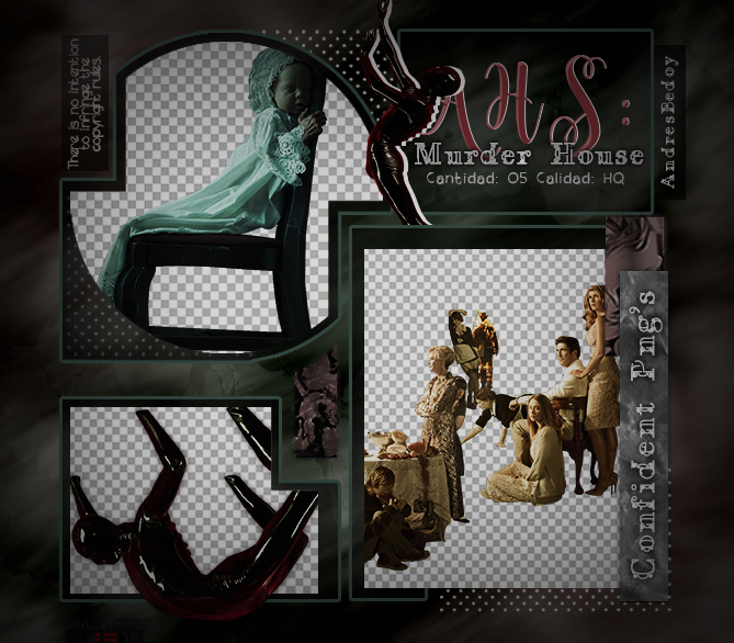 Pack Png 202 // AHS: Murder House by confidentpngs on DeviantArt
