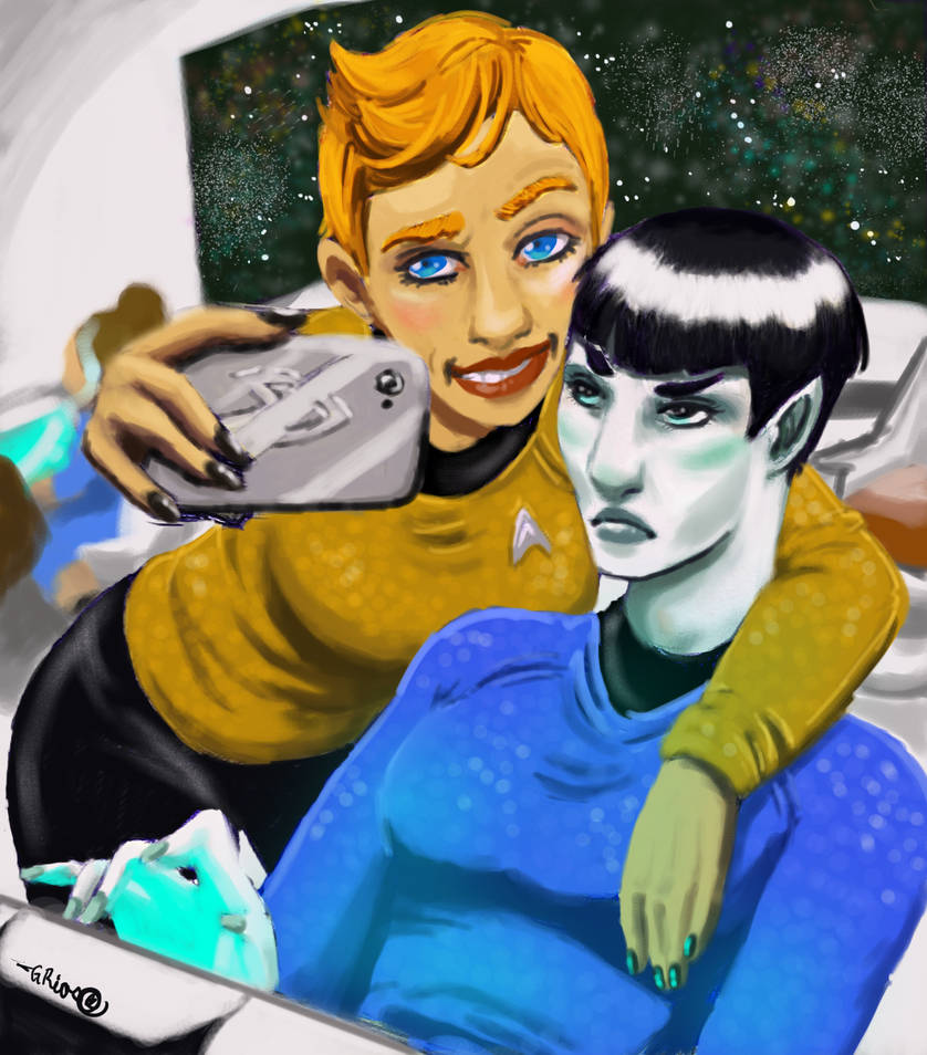 Star Trek Kirk and Spock Fem! Redux! by mygirlr83 on DeviantArt