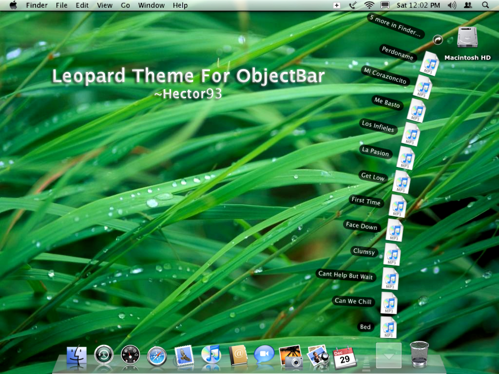 Leopard Objectbar Updated by Hector93 on DeviantArt
