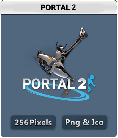 Portal 2 Icon by thedevilbringer666 on DeviantArt