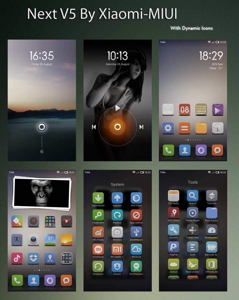 Next V5 theme for MIUI by Xiaomi-MIUI on DeviantArt