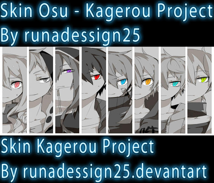 Skin Kagerou Project By Runadesign255 by runadesign255 on DeviantArt