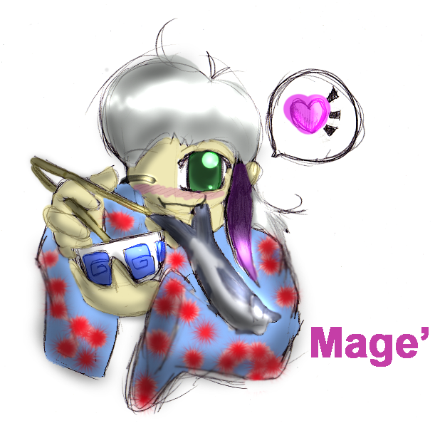 Mage' with Fish-colored- by rulerCL on DeviantArt