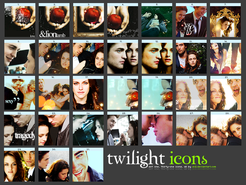 Twilight ICONS by Sx2 on DeviantArt