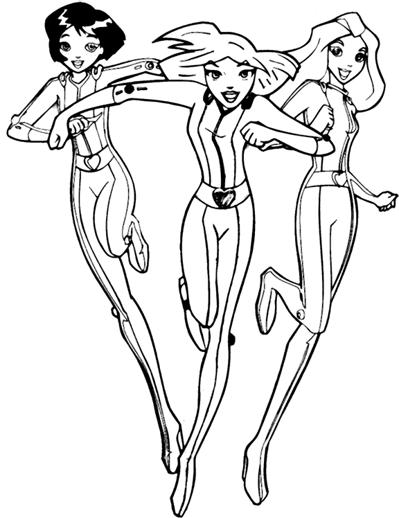 Totally Spies Cats by superjay15 on DeviantArt