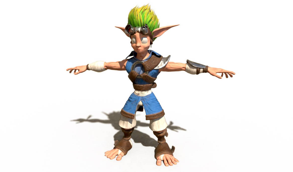 Jak Hand Render by DarionYarbrough on DeviantArt