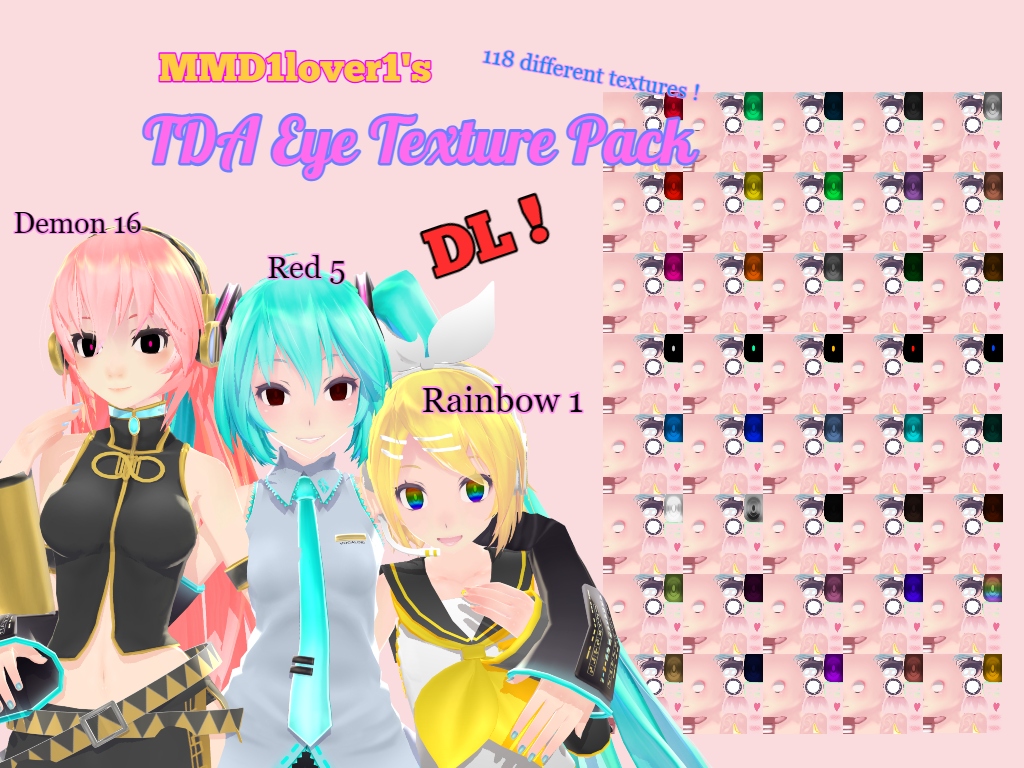 MMD1lover1's TDA eye textures Download by MMD1lover1 on DeviantArt