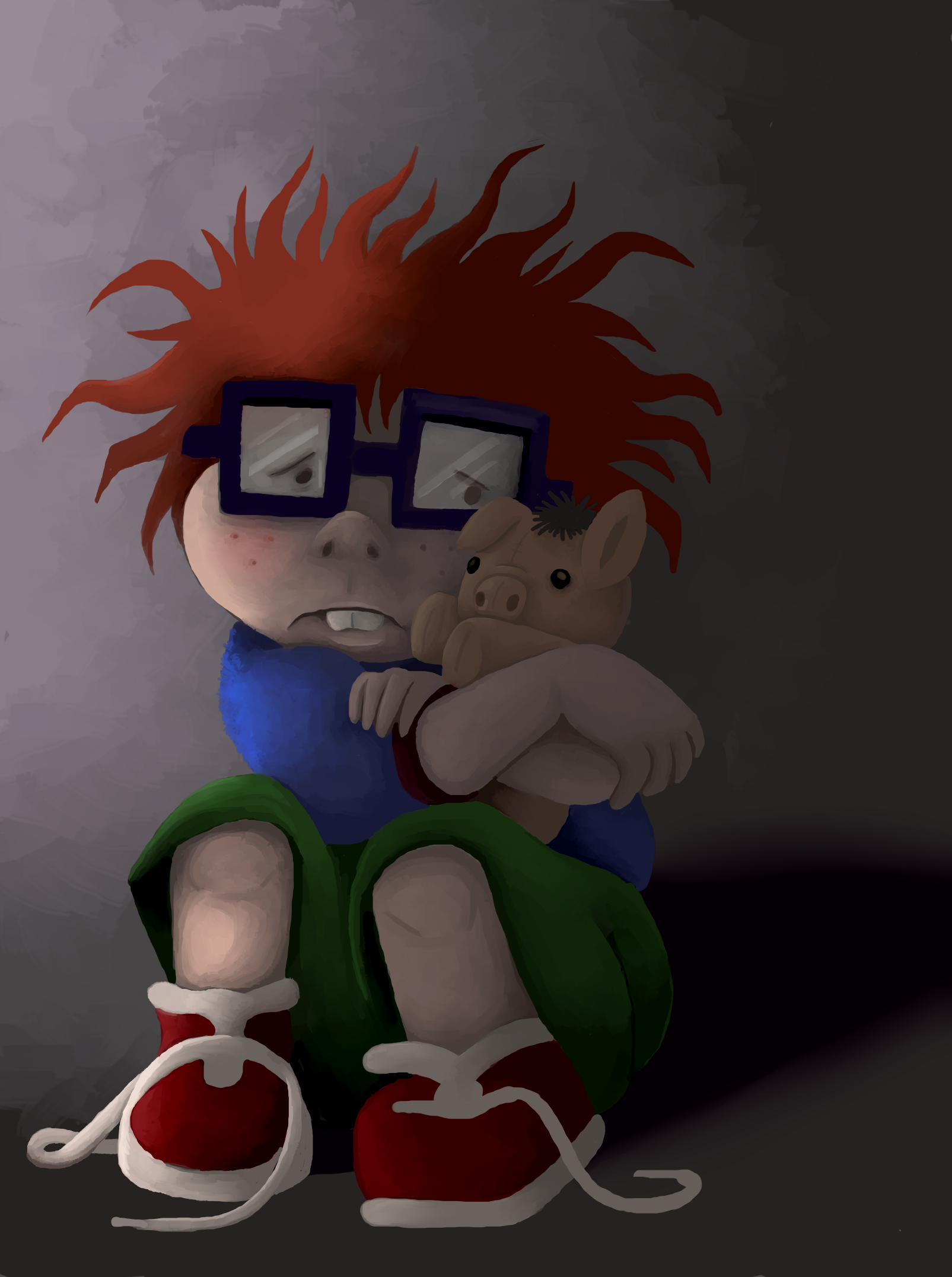 Chuckie Rugrats Sad