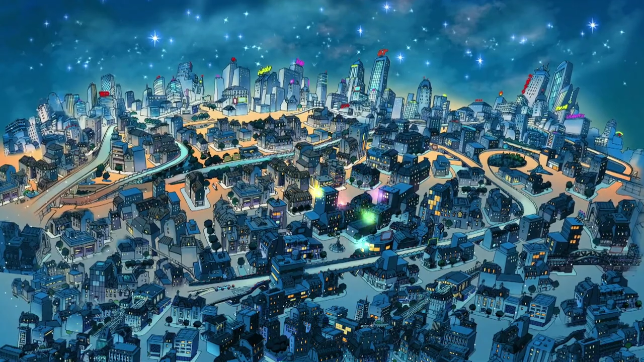 Minimighty Kids: Night Town/Night City by ansusinera on DeviantArt