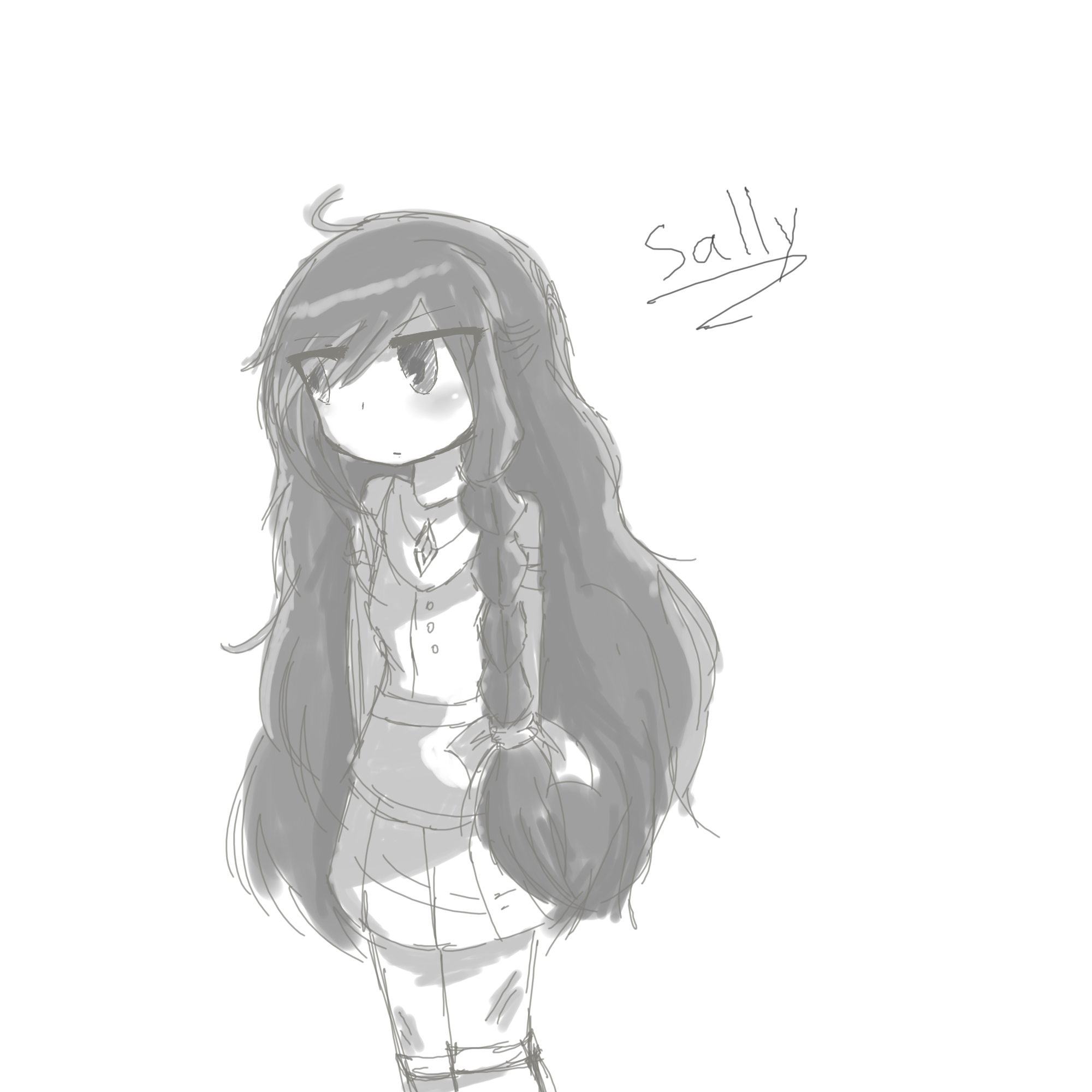 humanoid sally by annaza0000 on DeviantArt