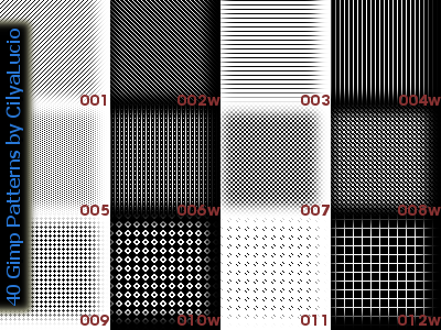 40 Gimp Pixel Patterns by CilyaLucio on DeviantArt