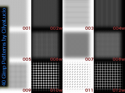 40 Gimp Pixel Patterns by CilyaLucio on DeviantArt