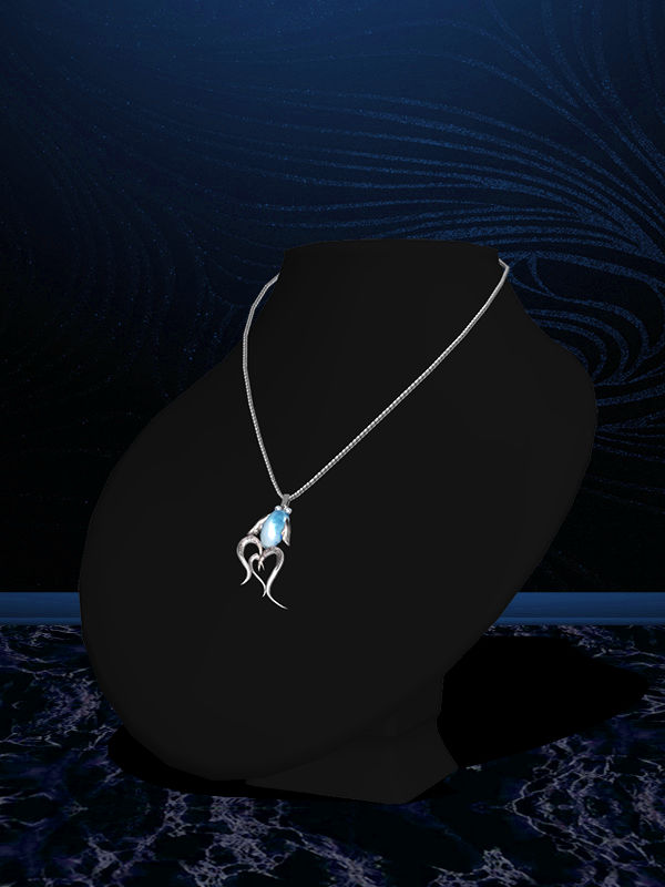 Winged Crystal Necklace By Moogleoutfitters by ExtraActively on DeviantArt