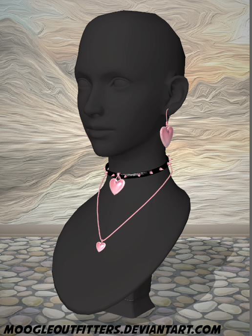 Heart Accessory Set By Moogleoutfitters by ExtraActively on DeviantArt