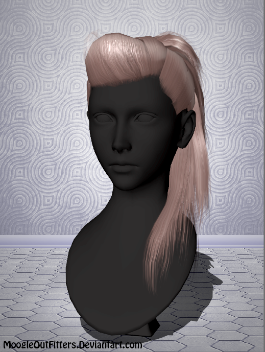 Funky Ponytail By Moogleoutfitters by ExtraActively on DeviantArt