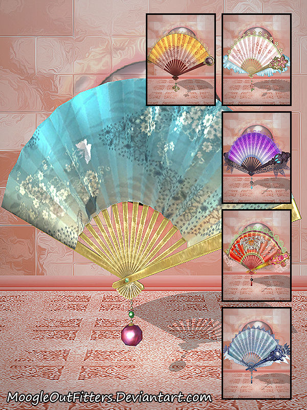 Dynasty Warriors Double Fan By Moogleoutfitters by ExtraActively on ...
