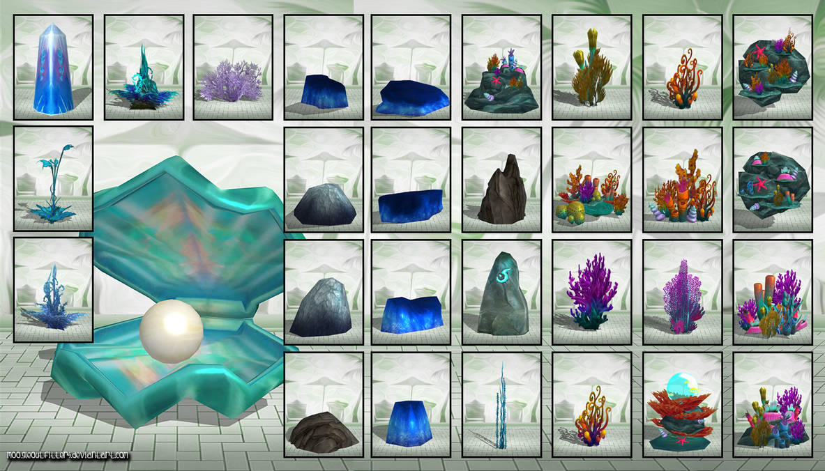 World Of Warcraft Underwater Items by ExtraActively on DeviantArt