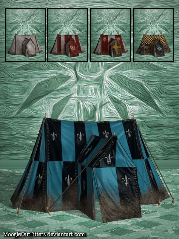 The Witcher 3 Small Tent By Moogleoutfitters by ExtraActively on DeviantArt