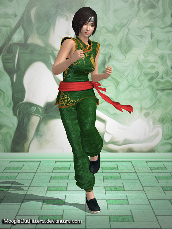 Yuffie Chinese Detour By Moogleoutfitters by ExtraActively on DeviantArt