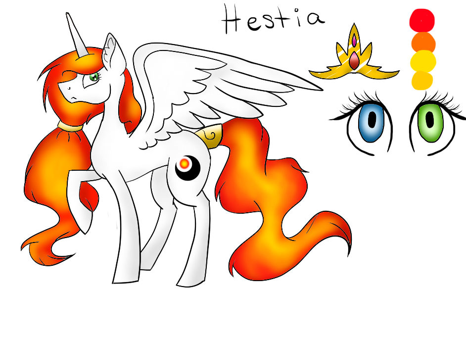 Hestia by awesome-BLUEBIRD on DeviantArt