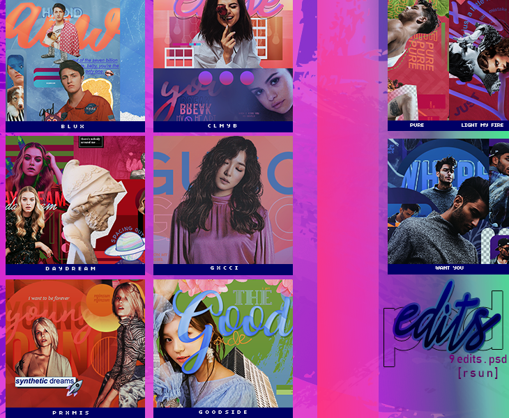 edits psd | 2 | by rqinsun on DeviantArt