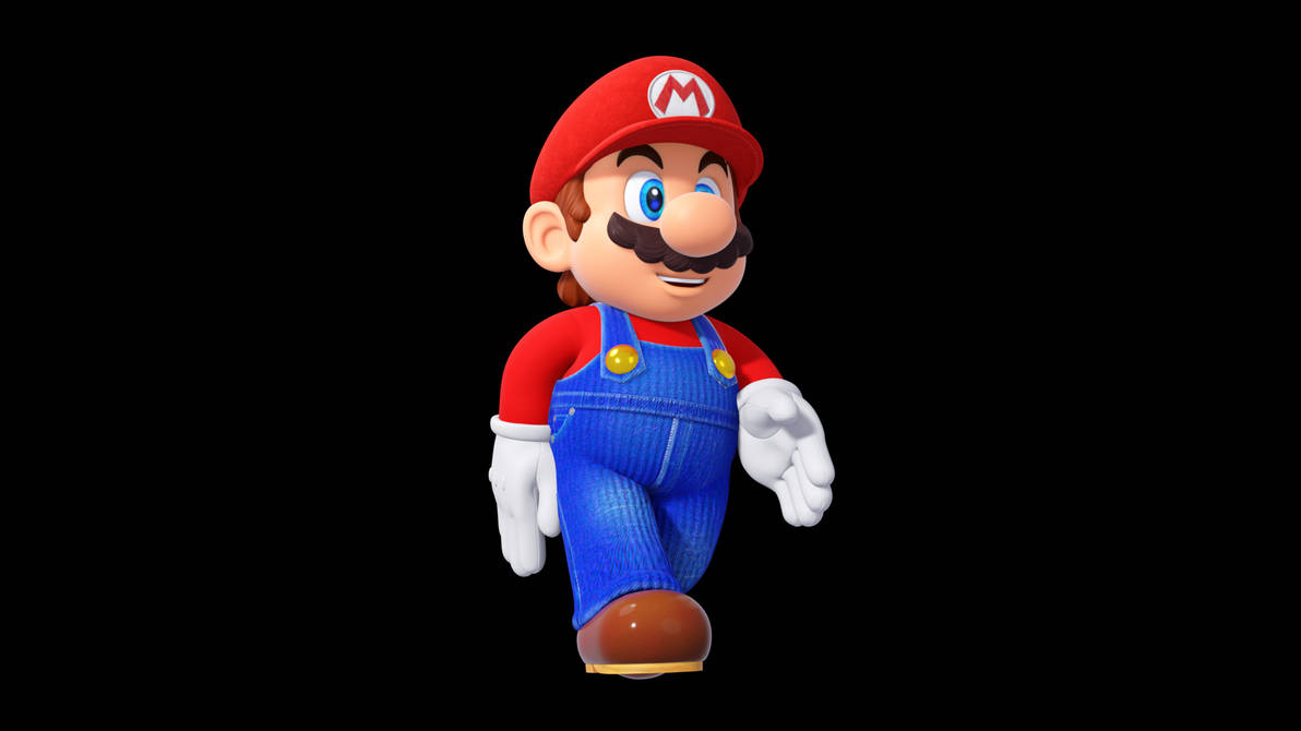 Mario Walking by alvin7223 on DeviantArt