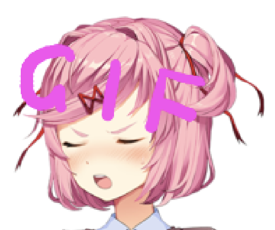 Natsuki Animated Sprite by Powerpingu19 on DeviantArt