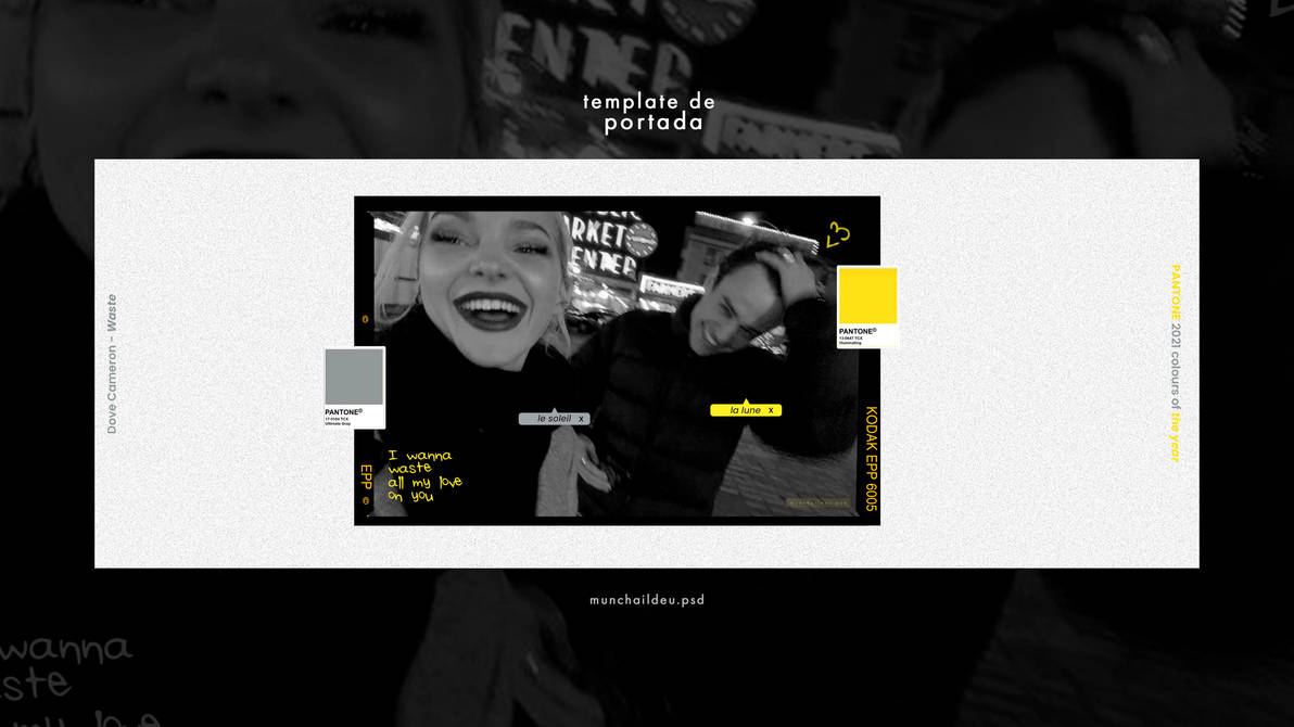 015 - Template de portada. by munchxildeu on DeviantArt