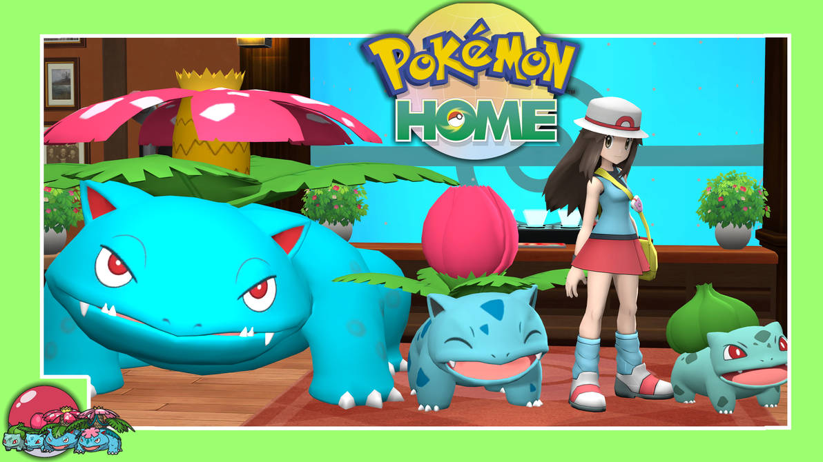 Pokemon Home - Bulbasaur Line - SFM Models by FatuiCyberWolf on DeviantArt