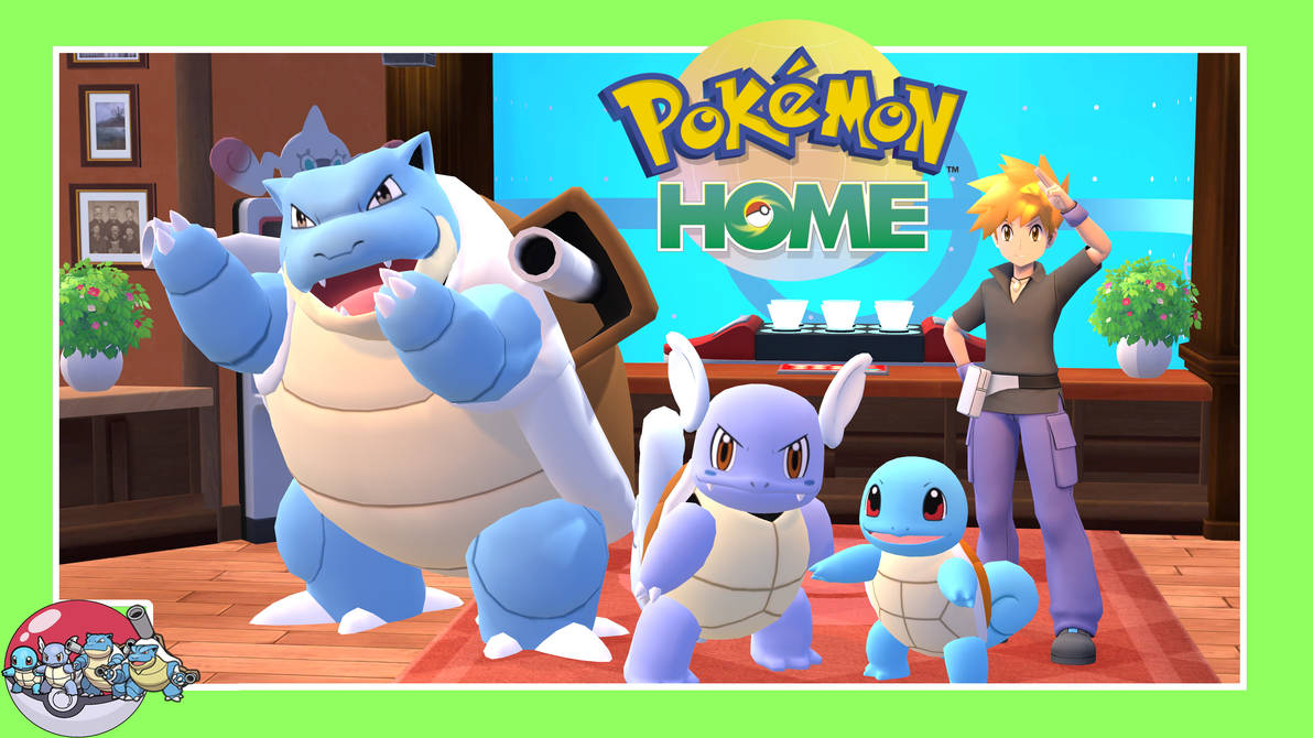 Pokemon Home - Squirtle Line - SFM Models by FatuiCyberWolf on DeviantArt