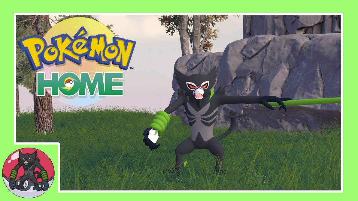 Pokemon Home - Zarude - SFM Model by FatuiCyberWolf on DeviantArt