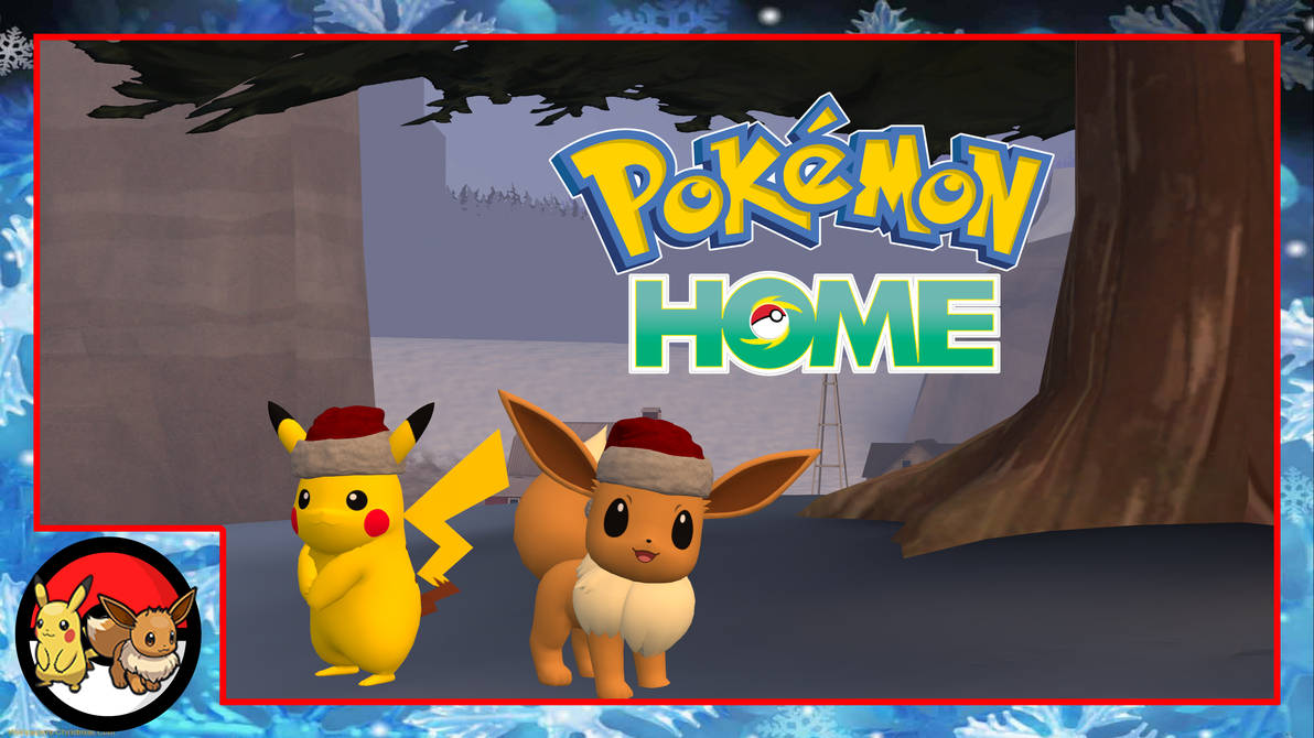 Pokemon Home Customs- Xmas Pika/Eevee - SFM Models by FatuiCyberWolf on ...