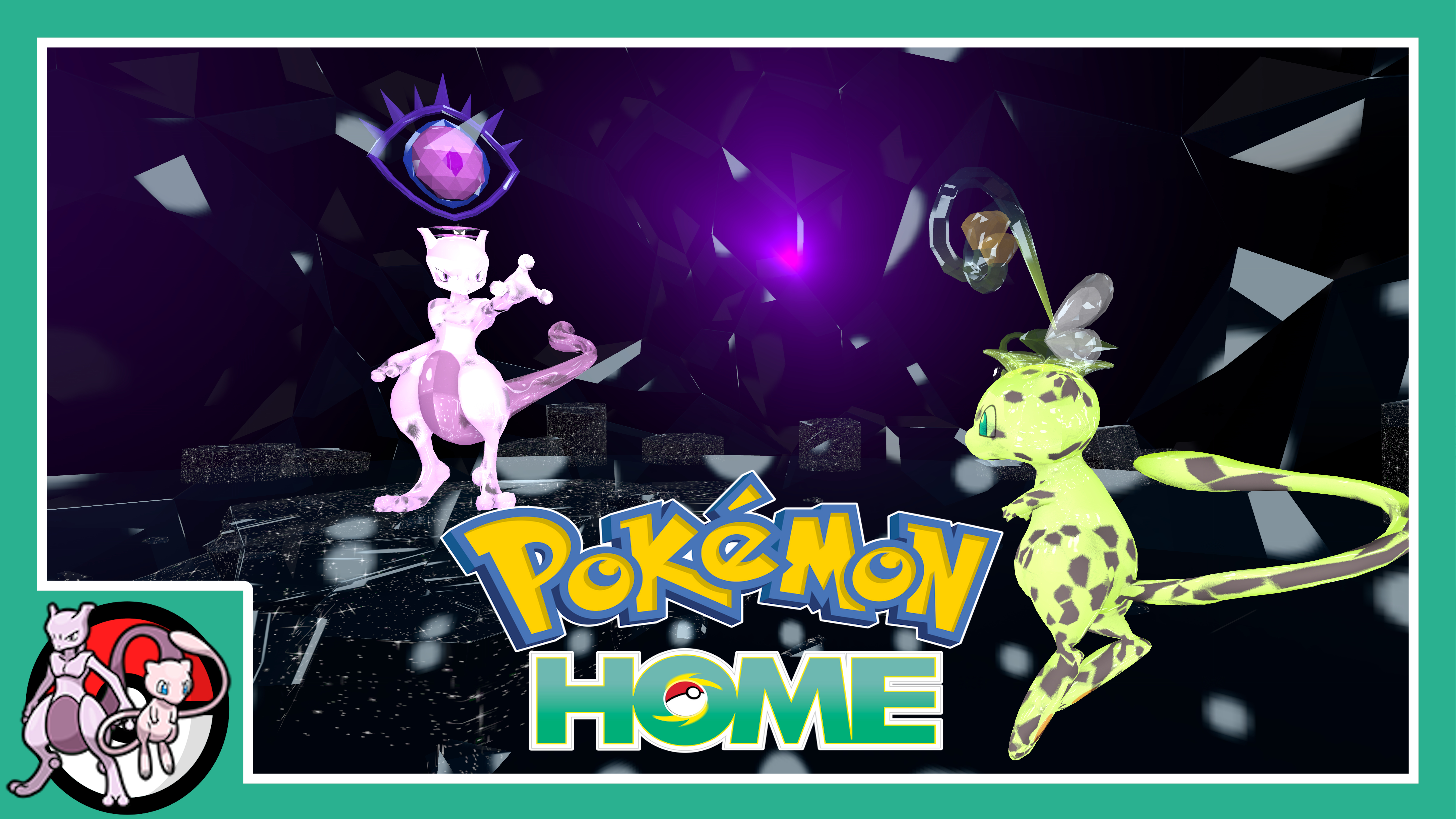 Pokemon Home - Mew/Mewtwo Pack - SFM Models by FatuiCyberWolf on DeviantArt