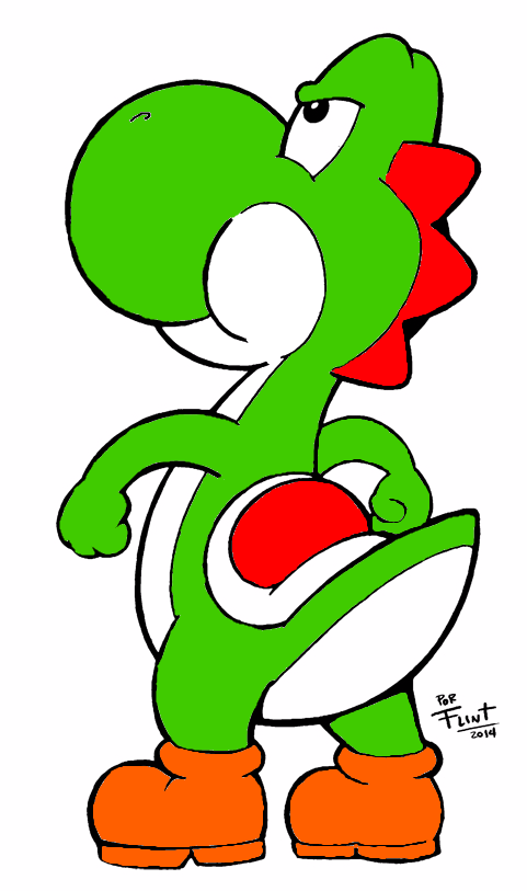 Yoshi by R8TED-R on DeviantArt