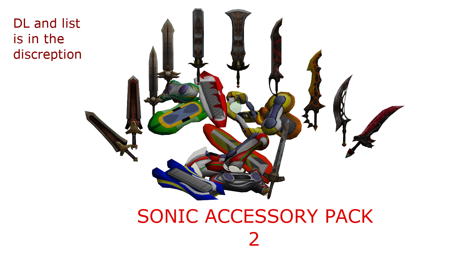 Sonic Accessory Pack 2 DL by luigifar64 on DeviantArt