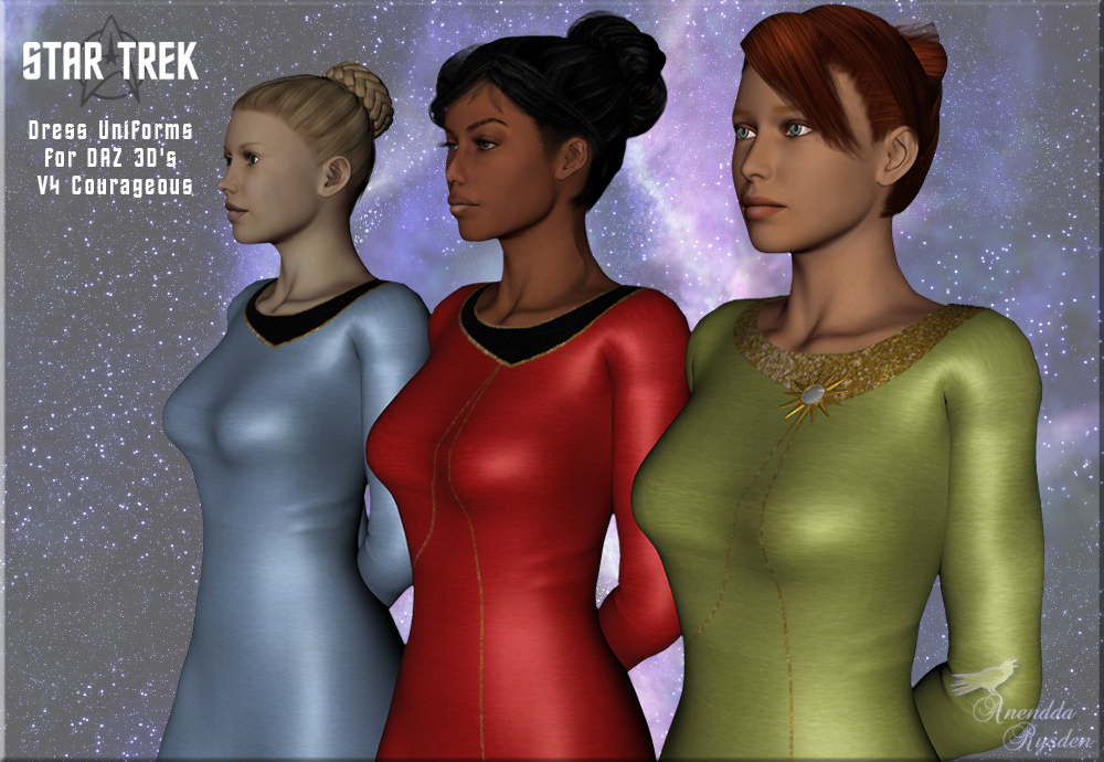 Star Trek: Dress Uniforms III by Anendda-Rysden on DeviantArt