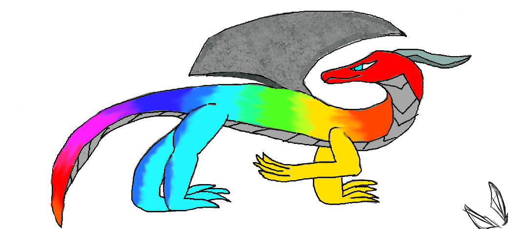 Rainbow Dragon :RQ: by nigth-the-hedgehog on DeviantArt