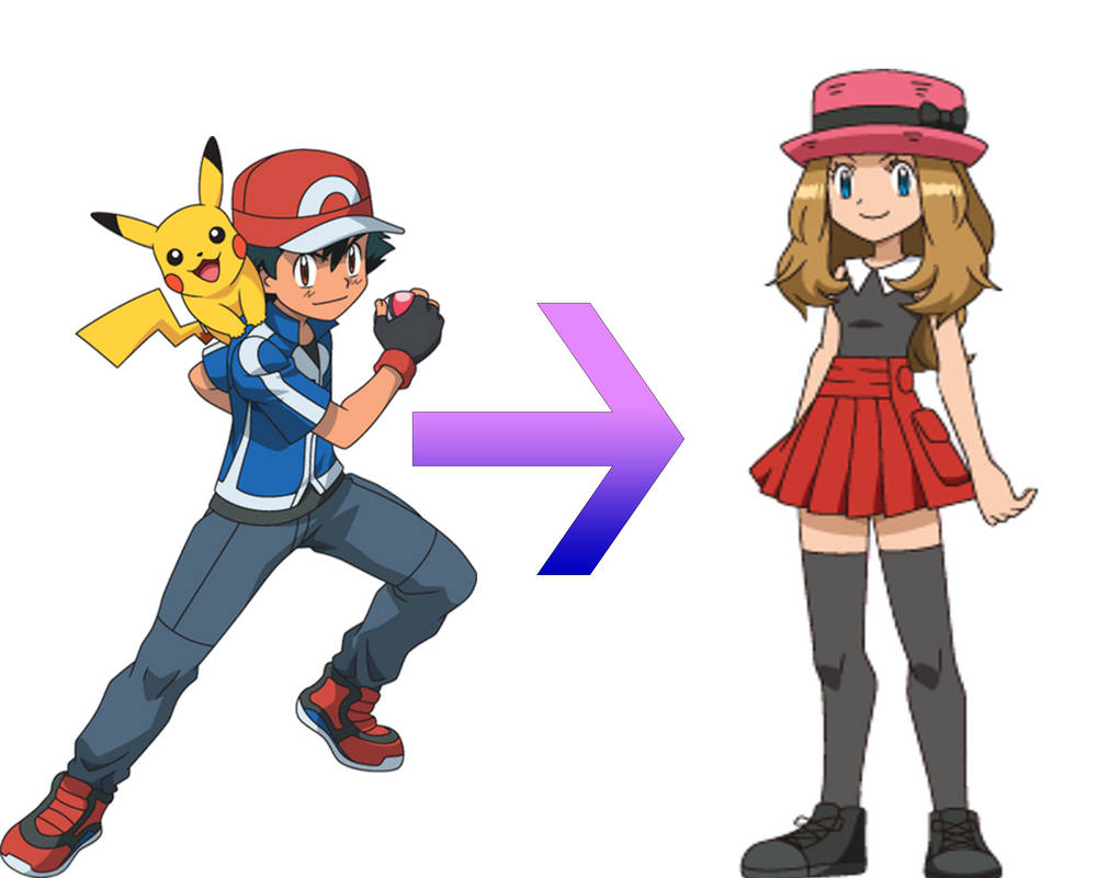 A New Star is Born Ash to Serena TG TF by icypika on DeviantArt